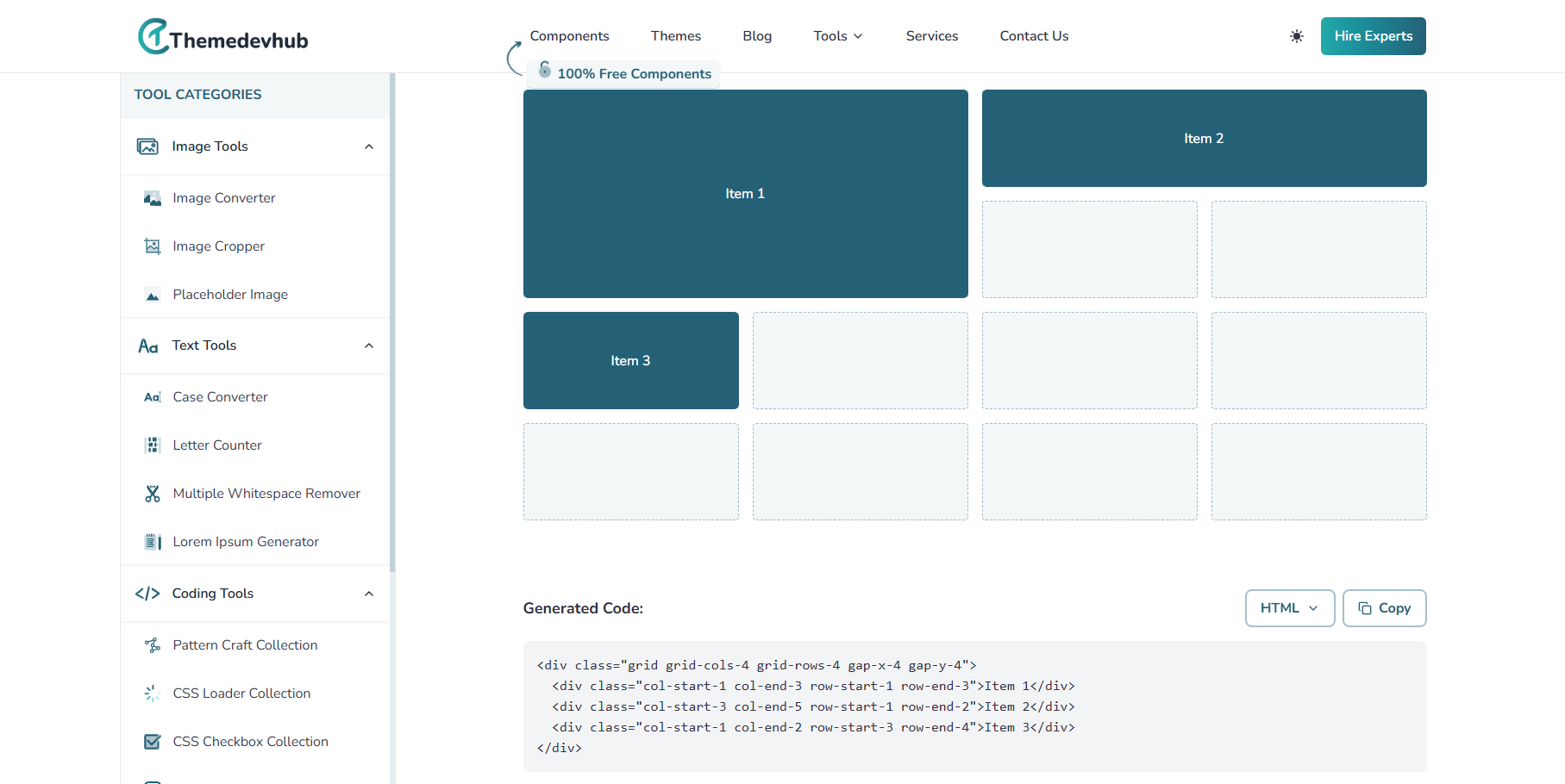 Free Tailwind Grid Generator | Build Responsive CSS Layouts
